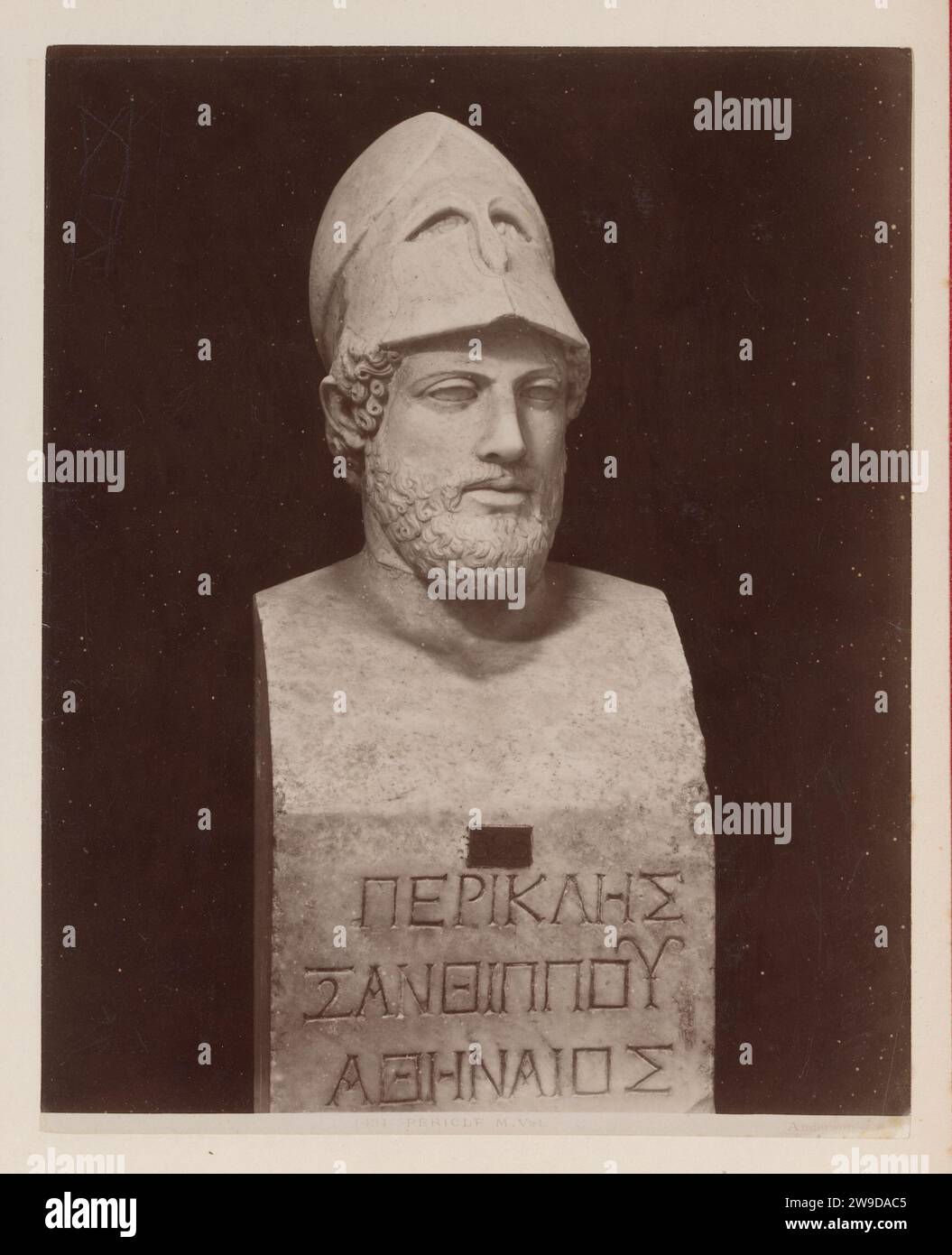 Sculpture of perikles, Vatican, James Anderson, After Anonymous, c ...