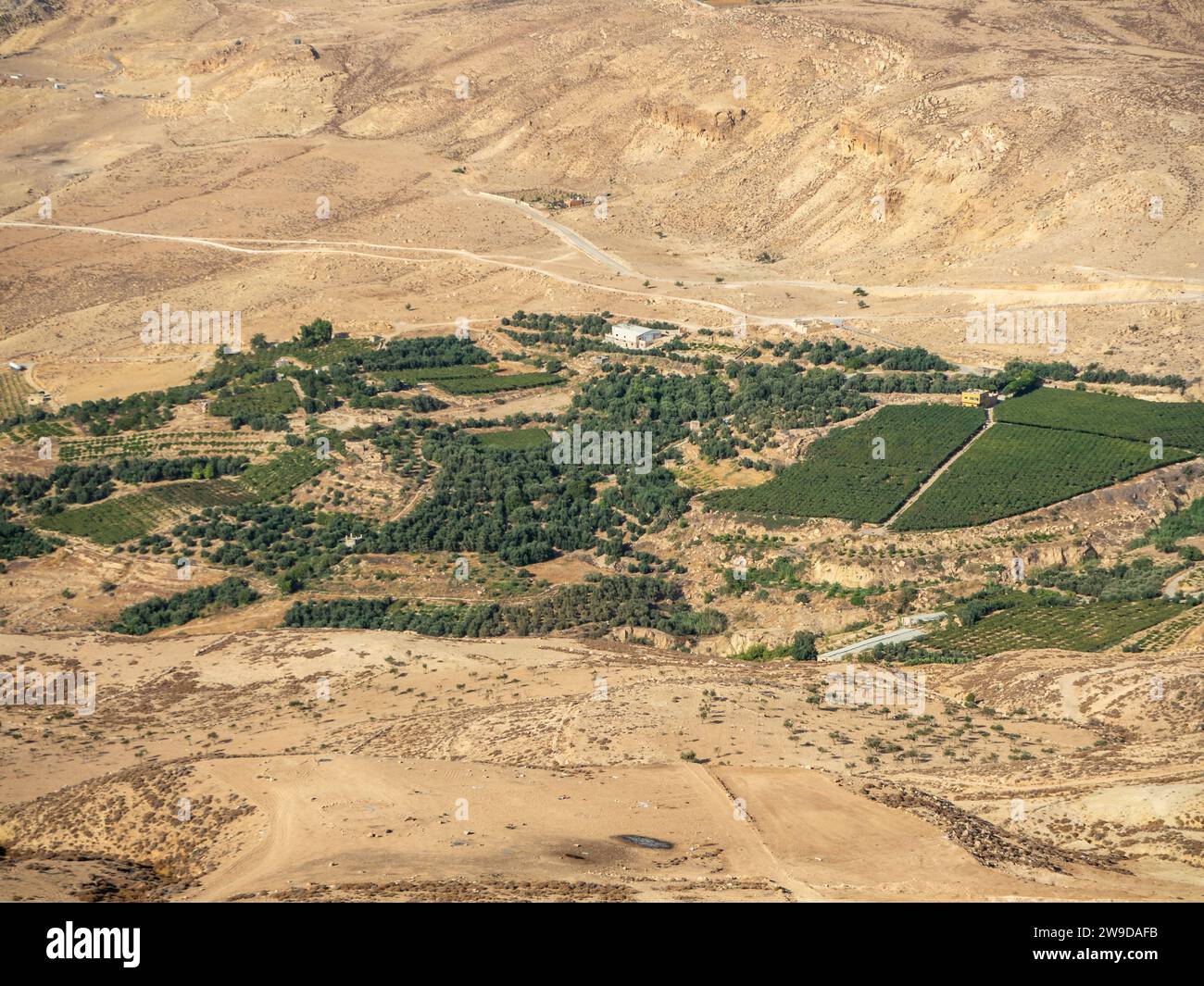 Mount Nebo, place where Moses was granted a view of the Promised Land ...