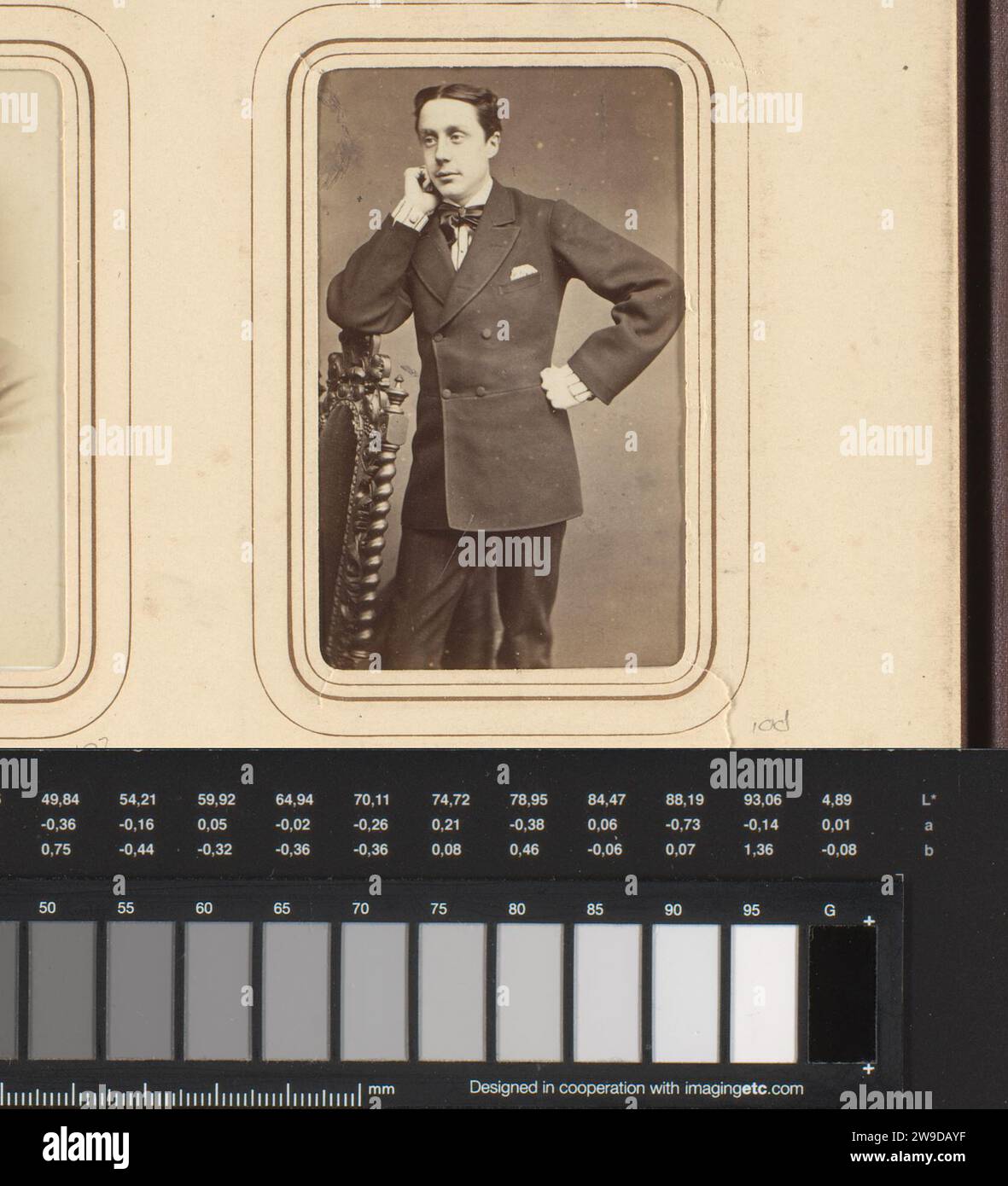 Portrait of a man, Louis Robert Werner, c. 1865 - c. 1890 Photograph ...