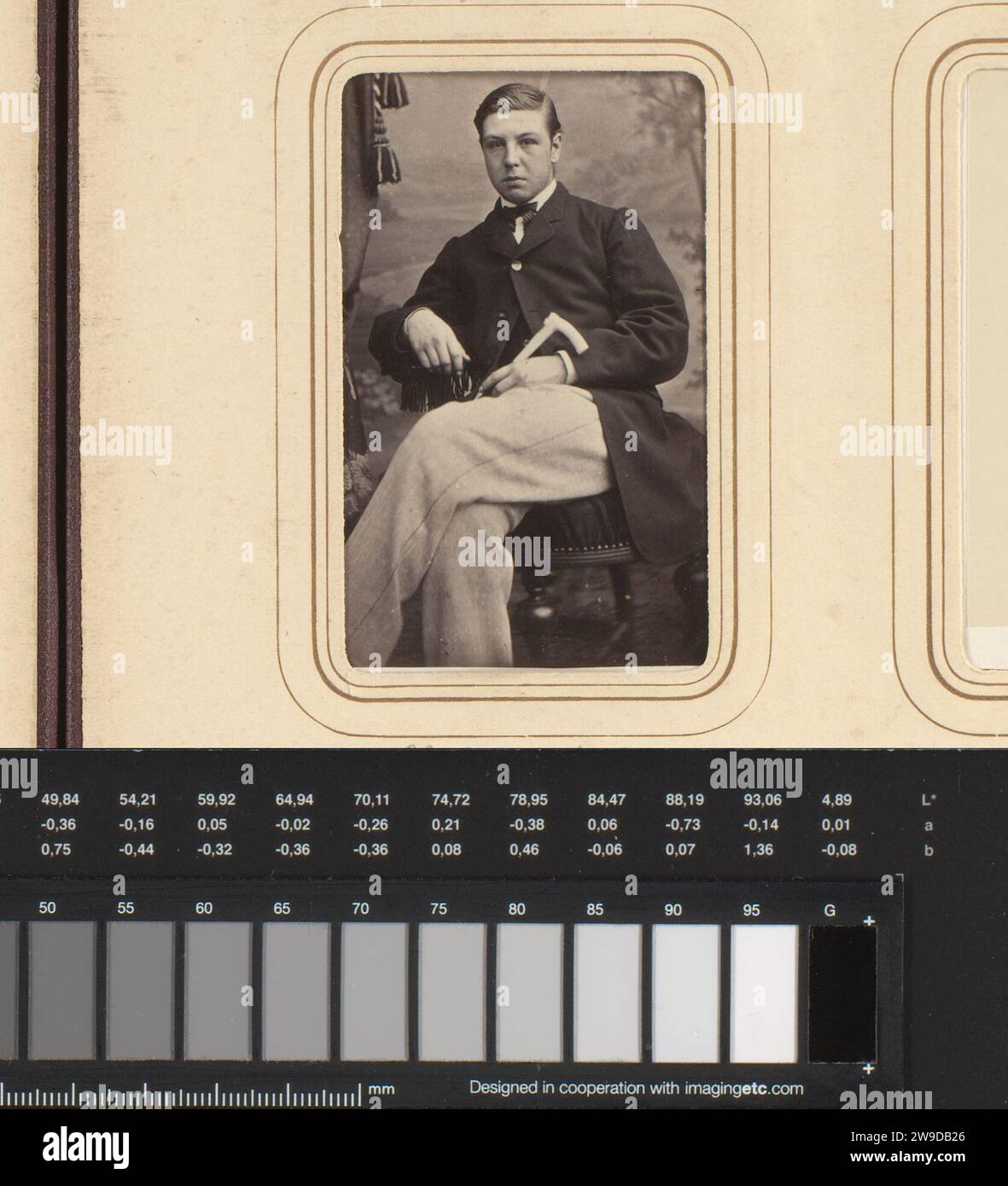 Portrait of Alex Grothe, Christien van Leeuwen, 1866 Photograph. visit ...