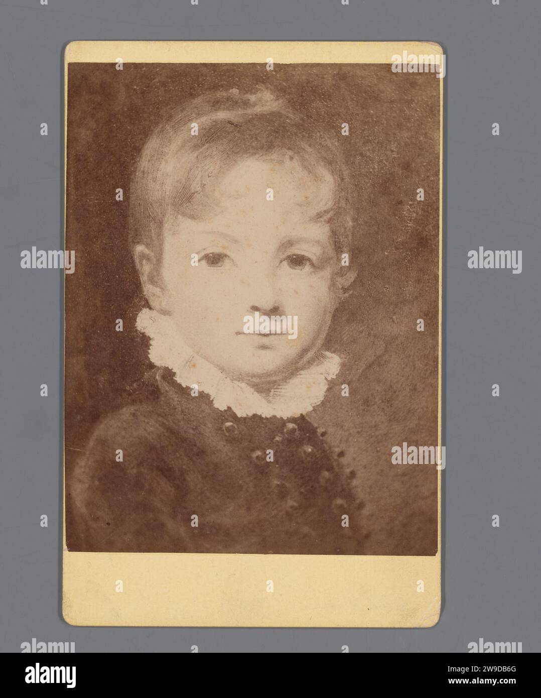 Photo production of a painting by a boy (William Proctor), c. 1880 - c ...