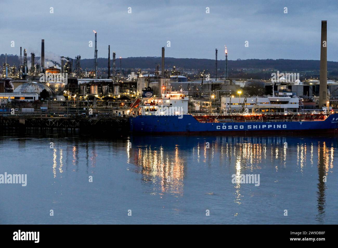 © PHOTOPQR/OUEST FRANCE/Martin ROCHE ; Port - Jérôme ; 26/12/2023 ; Ce ...