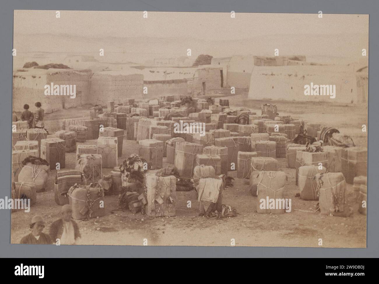 Cityscape, Kazrin [?], Iran, c. 1880 - c. 1910 photograph Cityscape ...