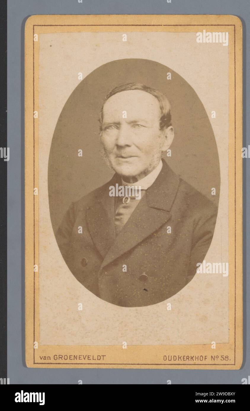 Portrait of Mr. H. Compier, Before 1882 Photograph. visit card Carte-de ...