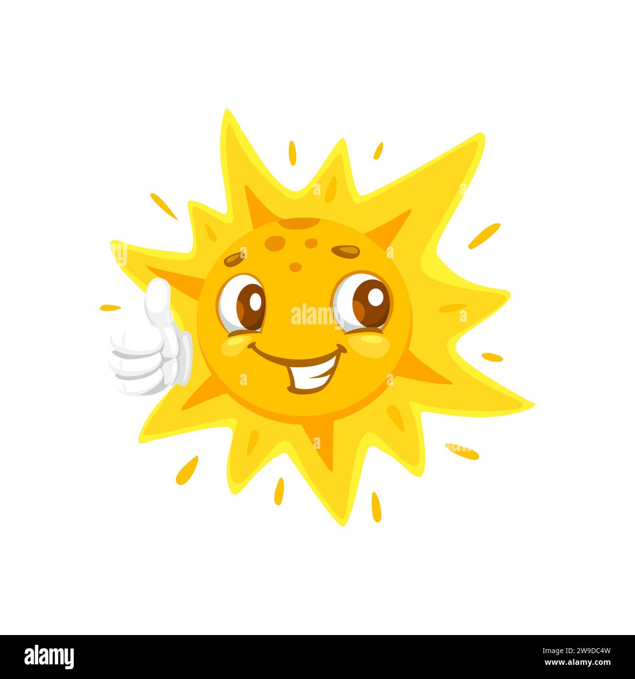 Solar personage Stock Vector Images - Alamy