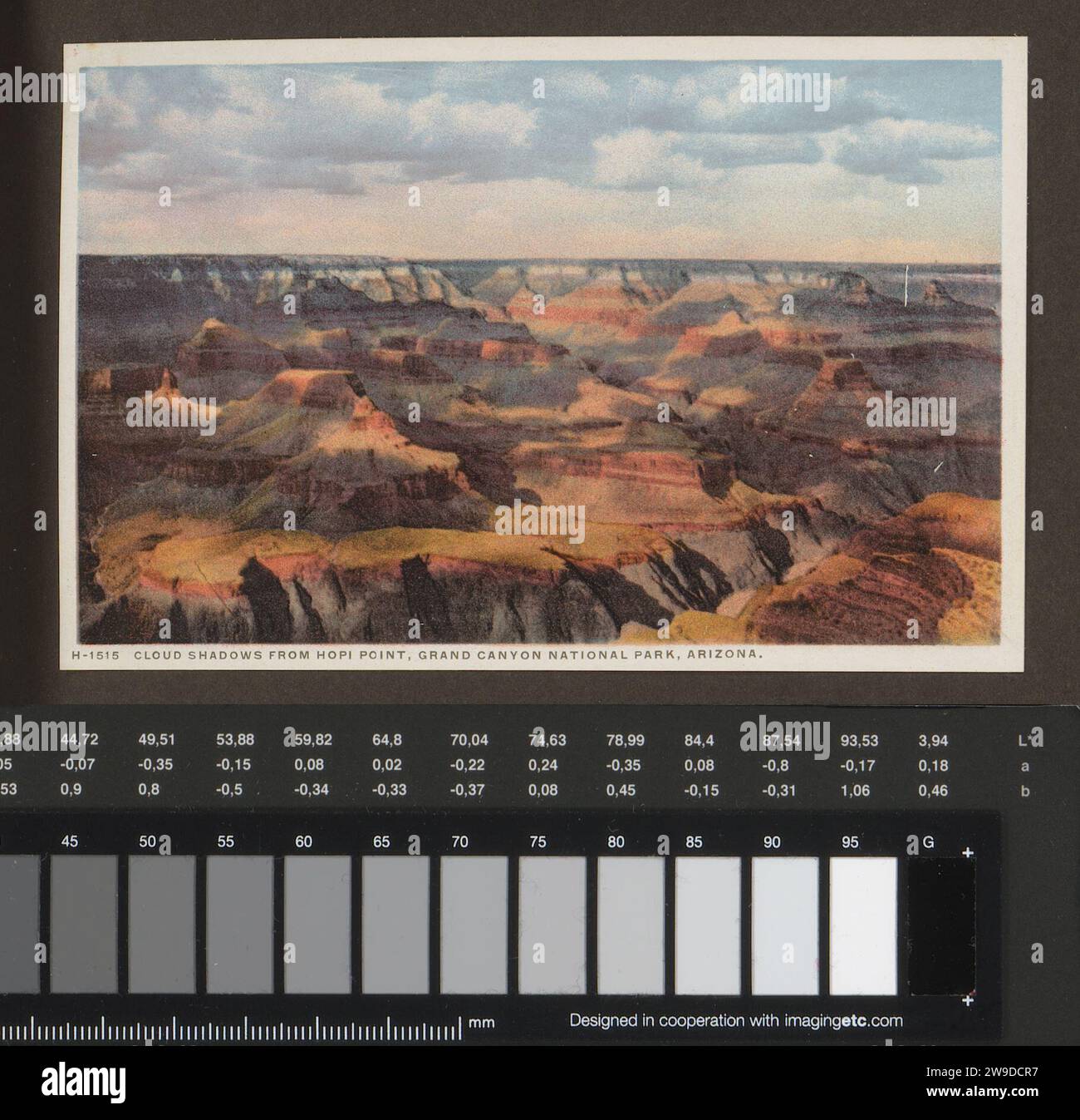 Cloud shadows from Hopi Point, Grand Canyon National Park, Arizona ...
