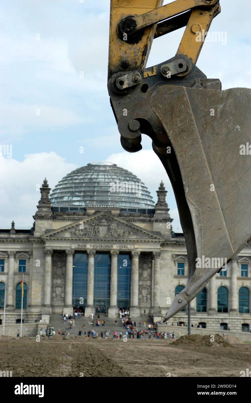 Reichstag in Berlin , Deutschland, BLF *** Reichstag in Berlin ...