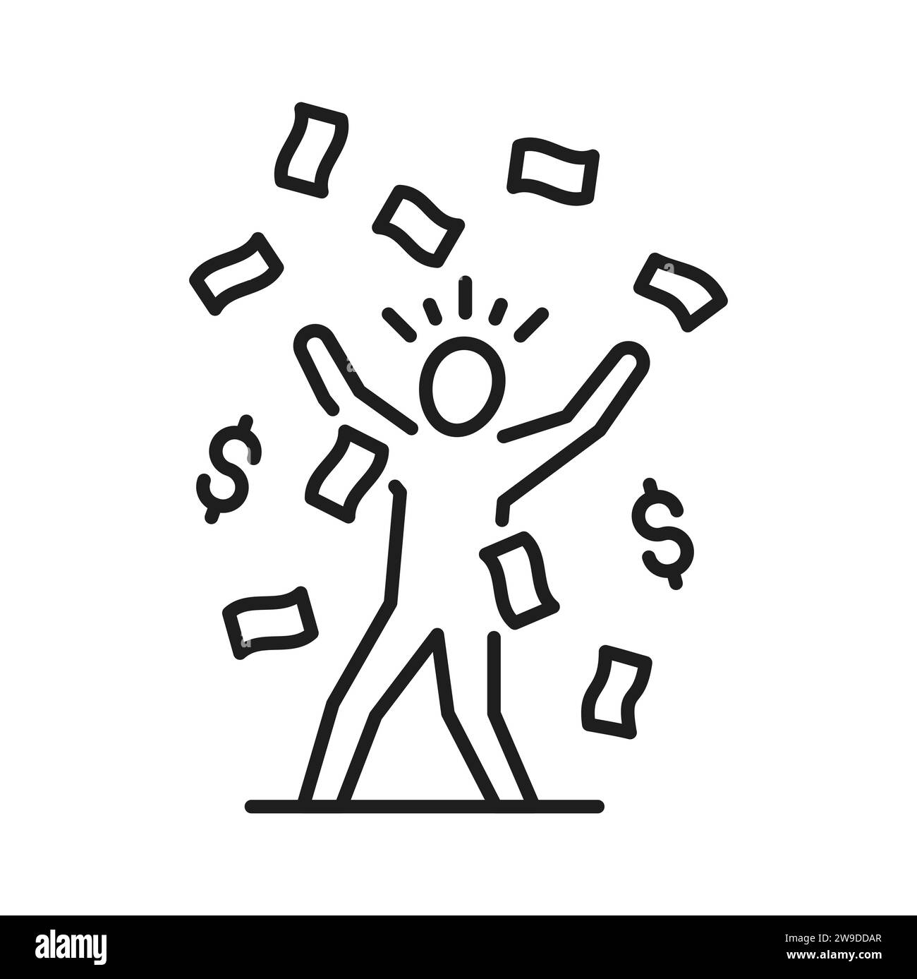 The lottery player Black and White Stock Photos & Images - Alamy