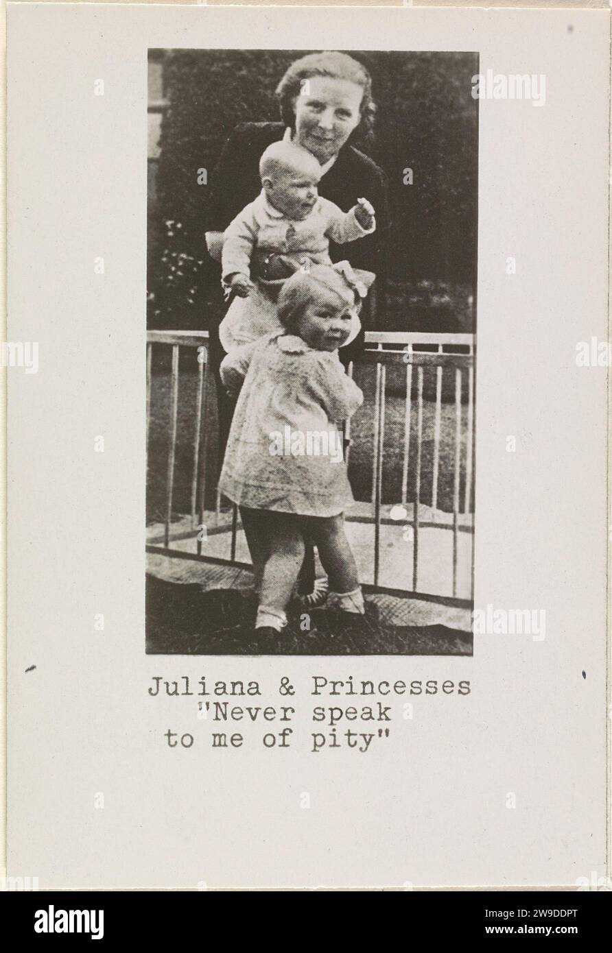 Portrait of Juliana, Queen of the Netherlands, Beatrix, Queen of the ...