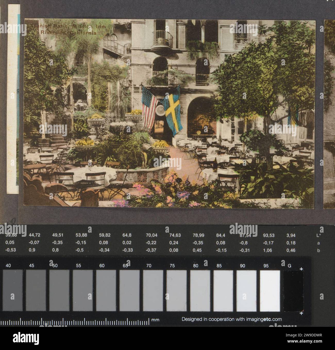 Spanish Patio Mission Inn, Riverside California, anonymous, c. 1928 ...