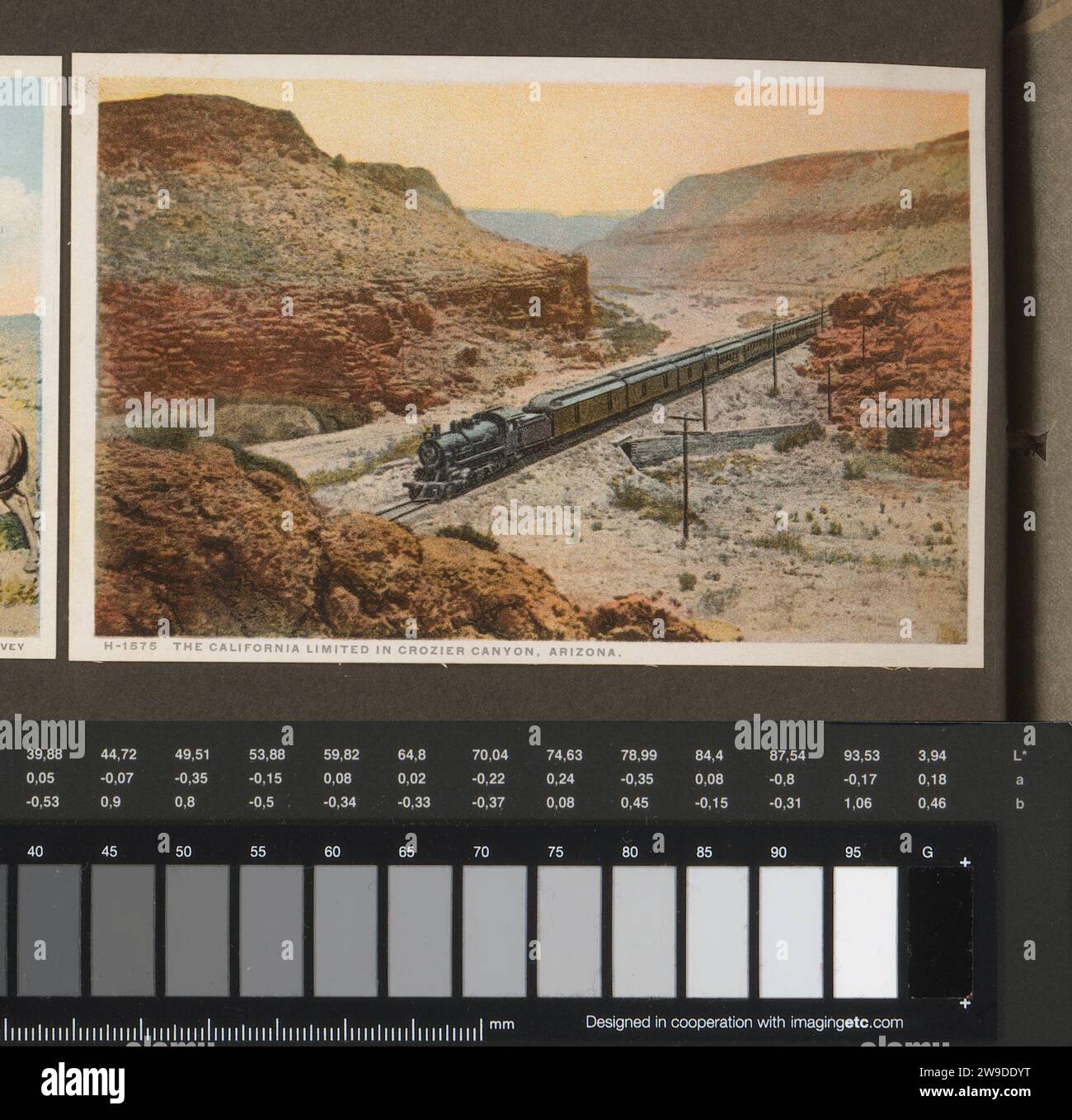 The California Limited in Crozier Canyon, Arizona, anonymous, c. 1928 ...