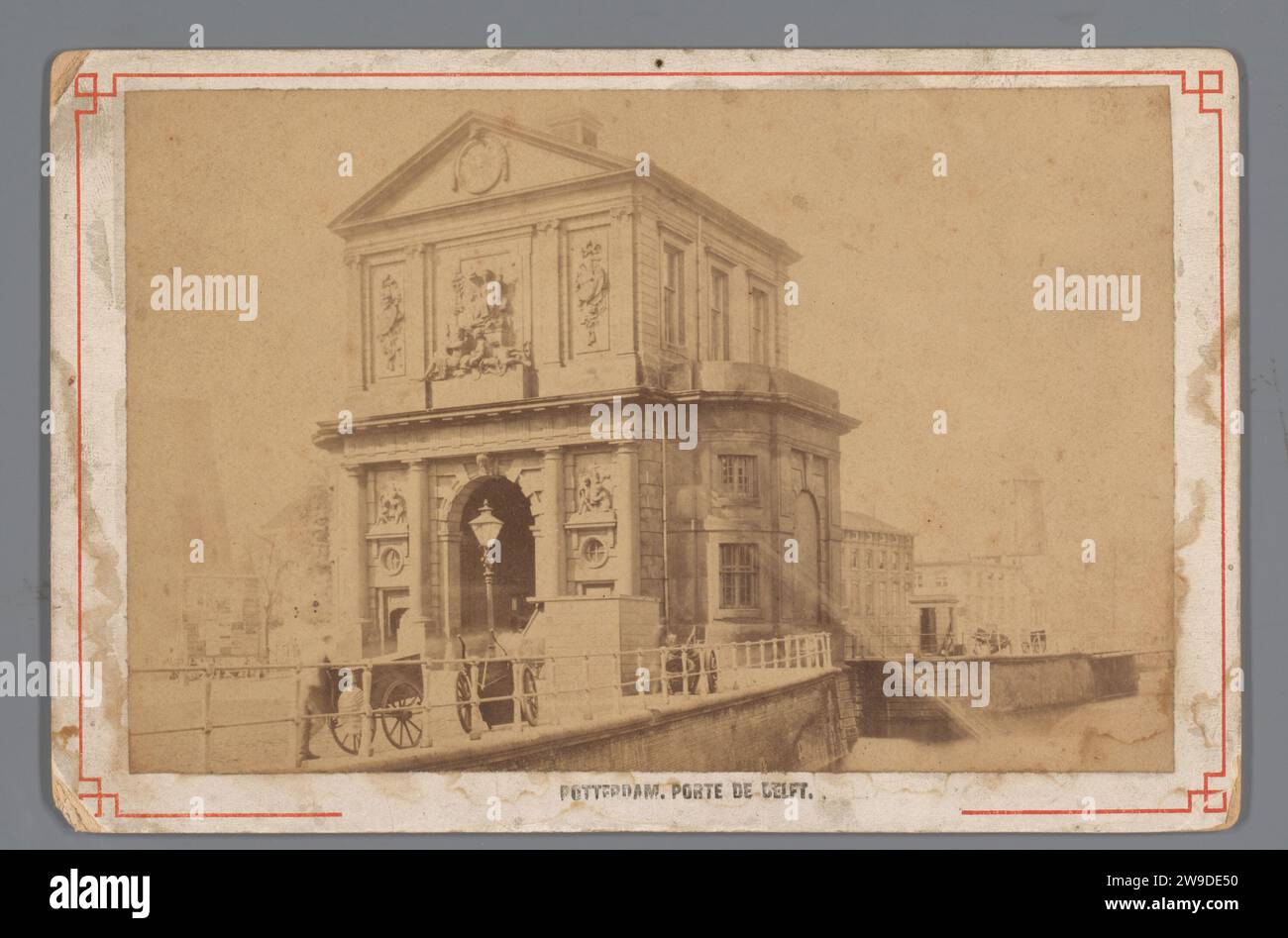 View of the Delftsche Poort in Rotterdam, Anonymous, 1860 - 1900 ...