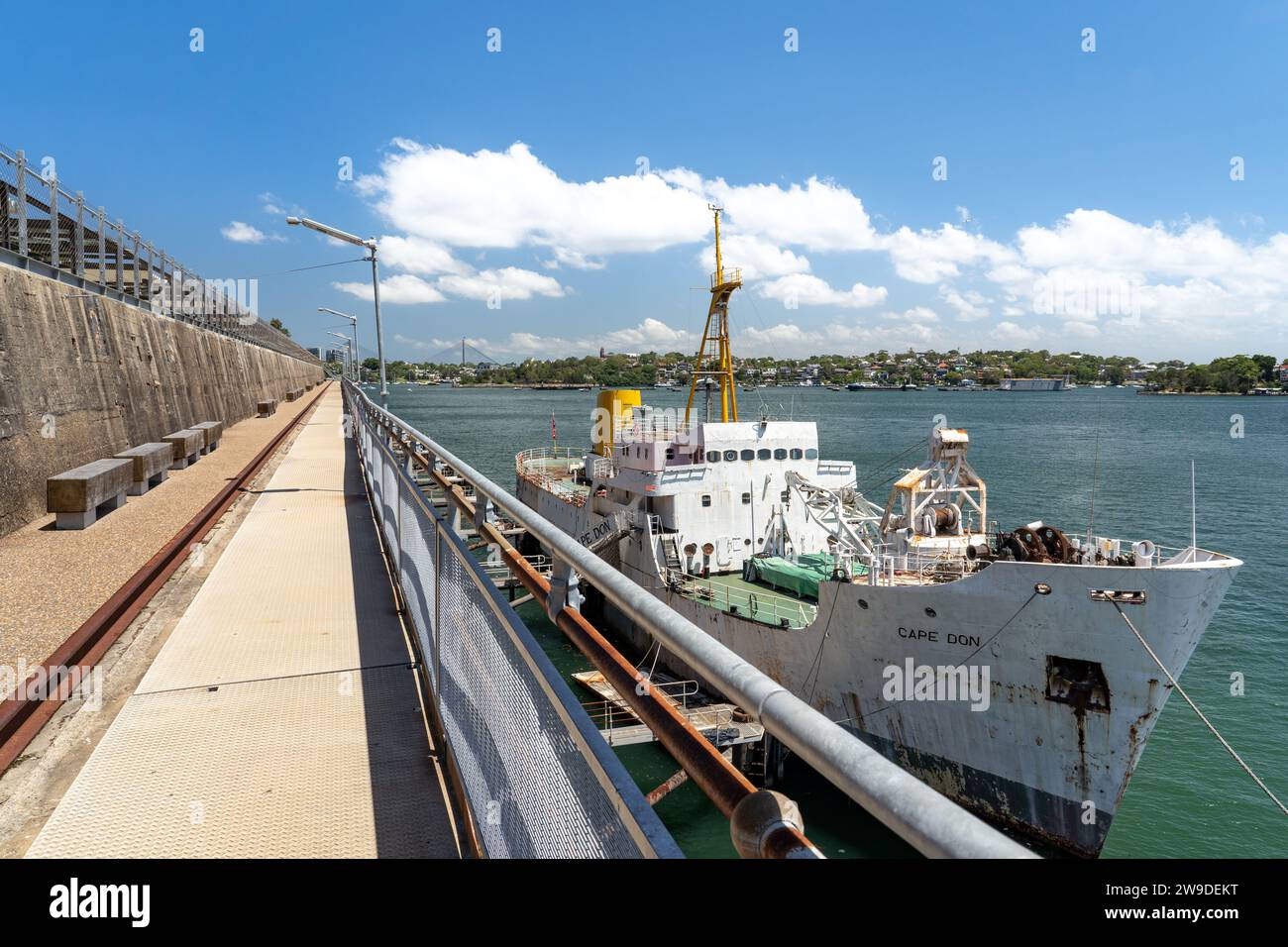 MV Cape Don at The Coal Loader, New South Wales, Australia Stock Photo ...