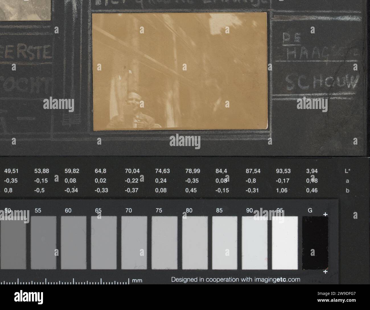 Two men at the Haagsche Schouw, c. 1920 - c. 1925 photograph This photo ...