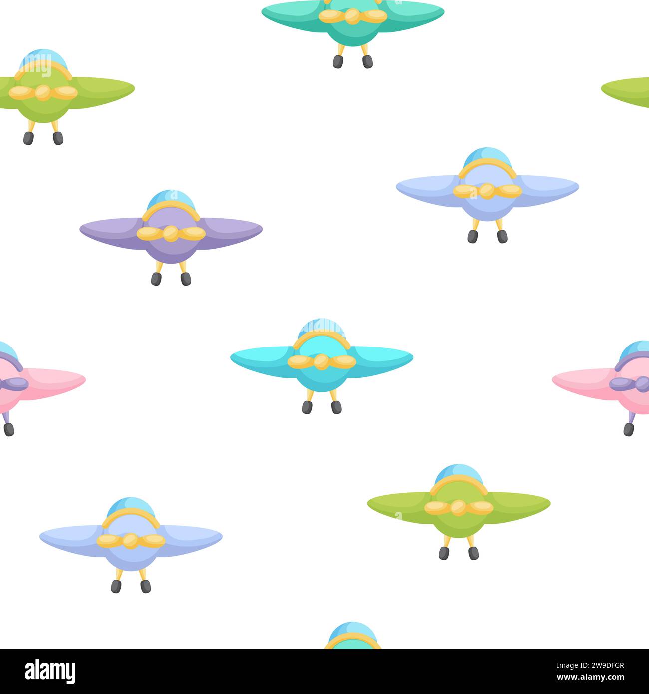 Design kids planes cartoon vector hi-res stock photography and images ...