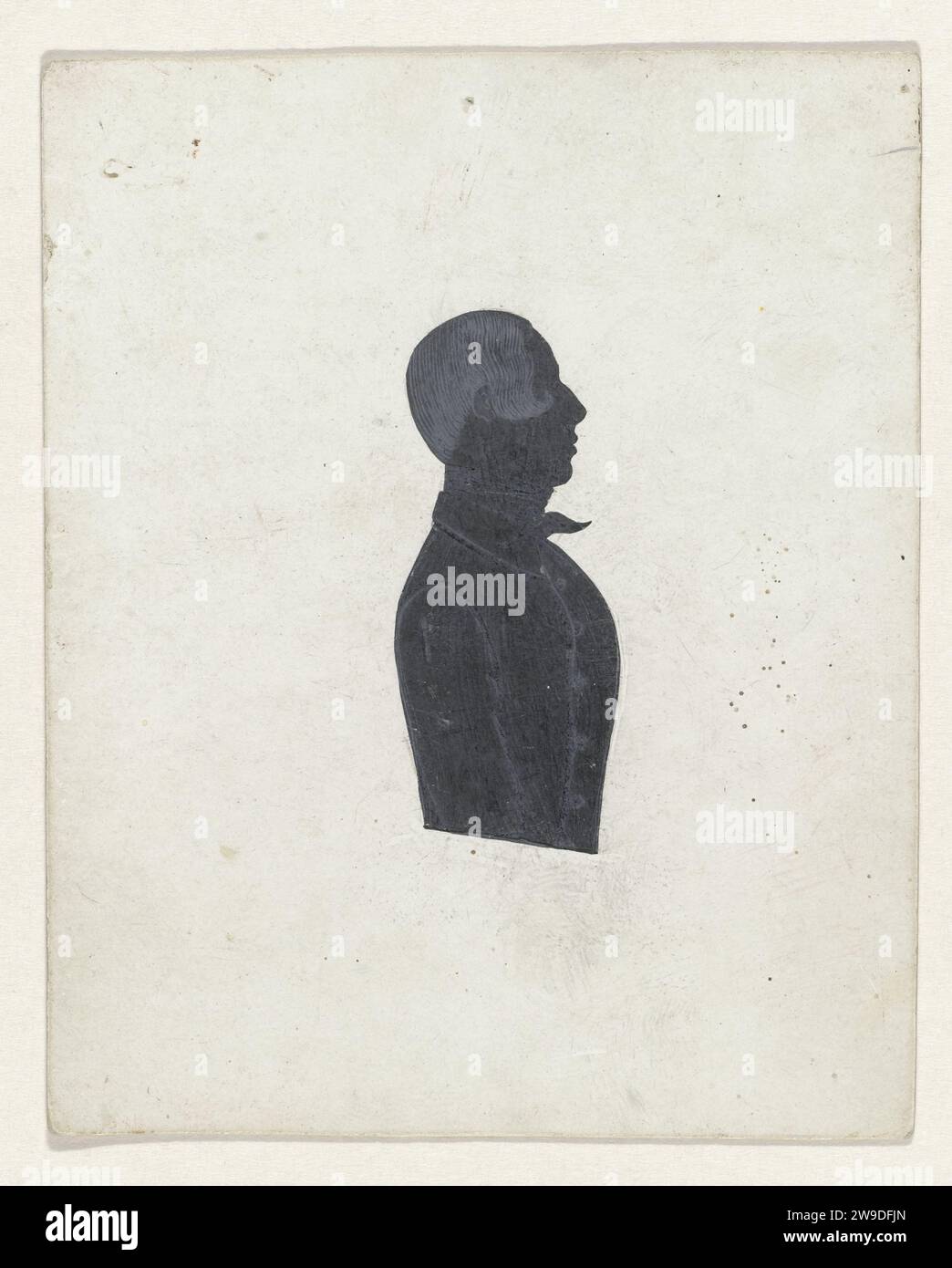 Portrait of Moses Meijer de Hart, Anonymous, c. 1820 Silhouette ...