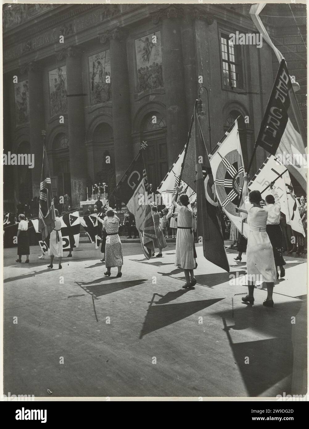 Parade in Berlin, c. 1939 - c. 1940 photograph Parade in Berlin with ...