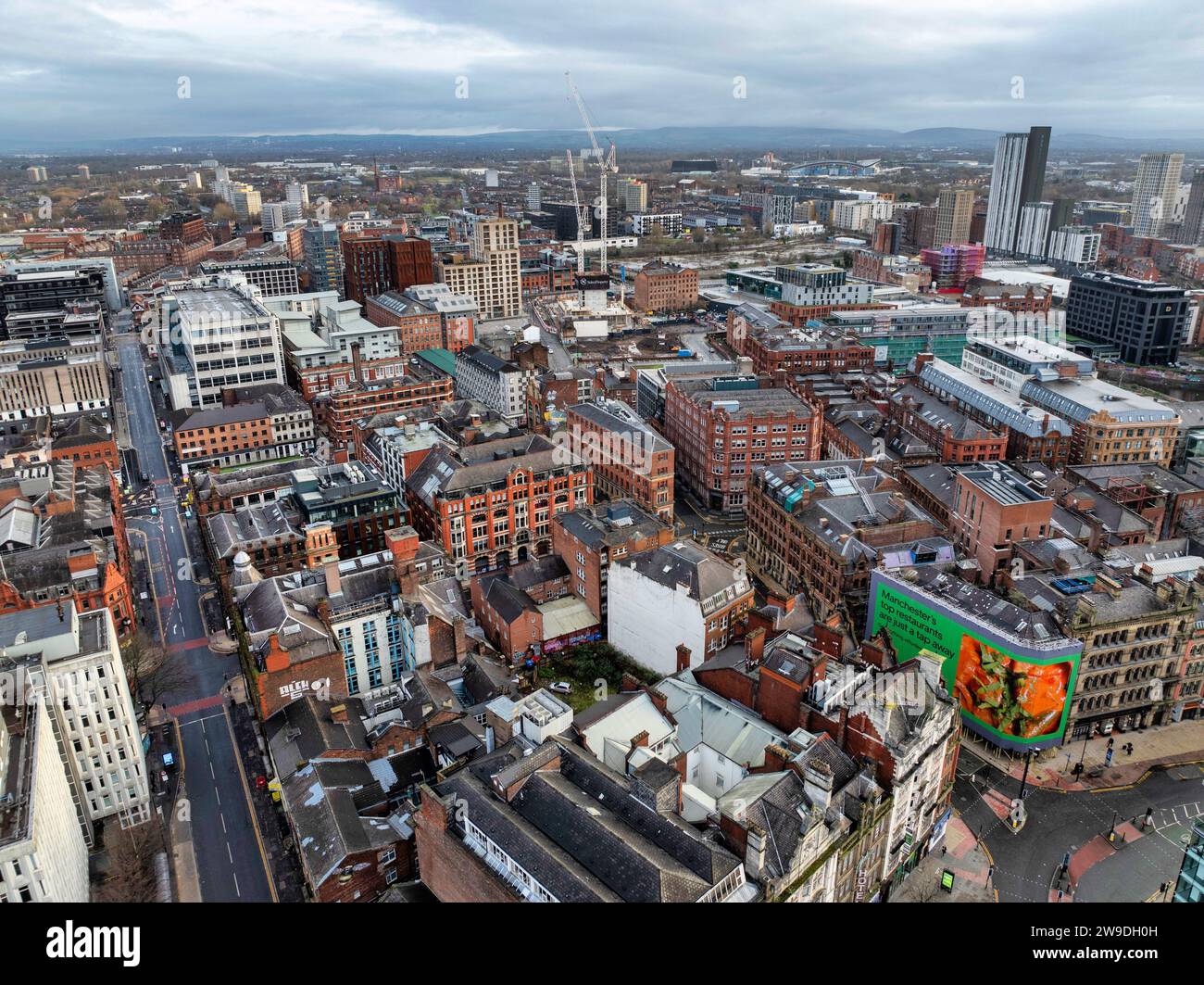 Aerial flying over central park hi-res stock photography and images - Alamy