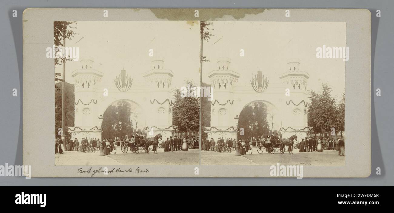 Honorary gate of the genius of the Royal Netherlands Army on the ...