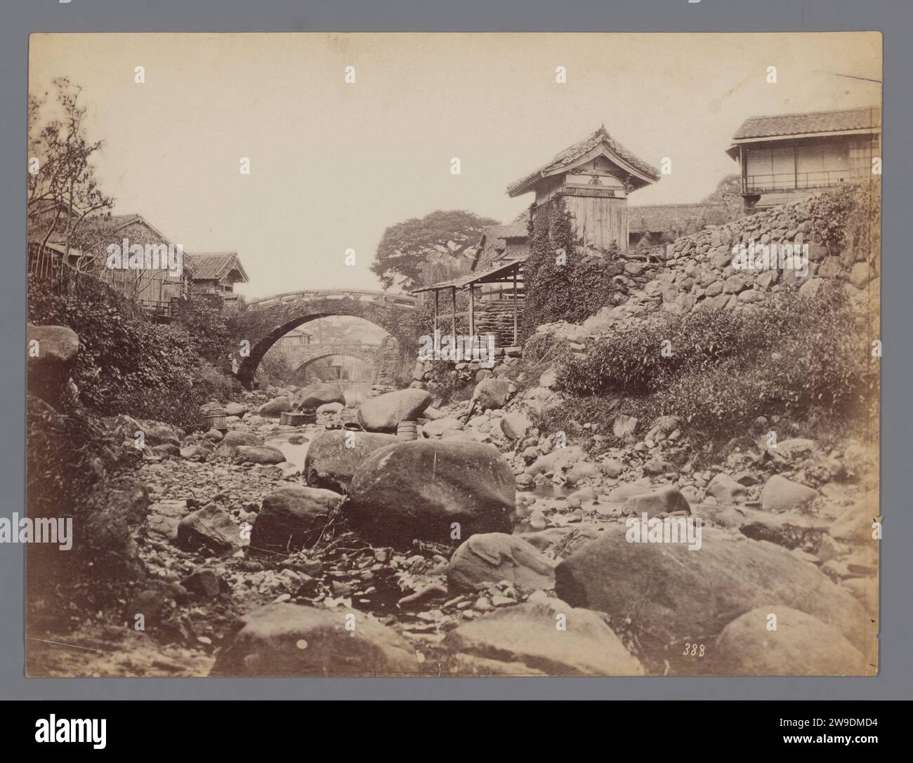 The Amidabashi bridge and behind it the Koribashi bridge over the ...