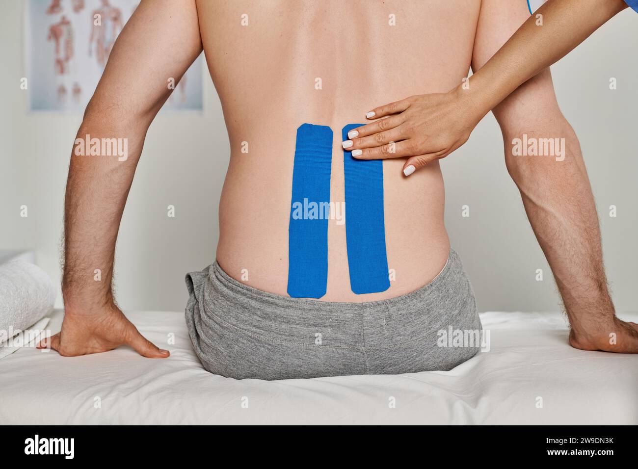 Kinesio hand hi-res stock photography and images - Alamy