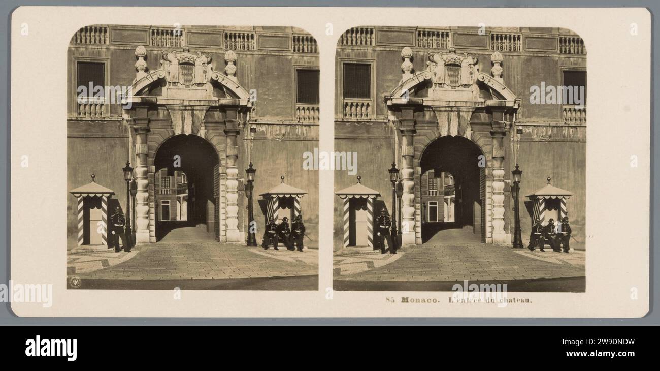 Black white photograph palace monaco hi-res stock photography and ...
