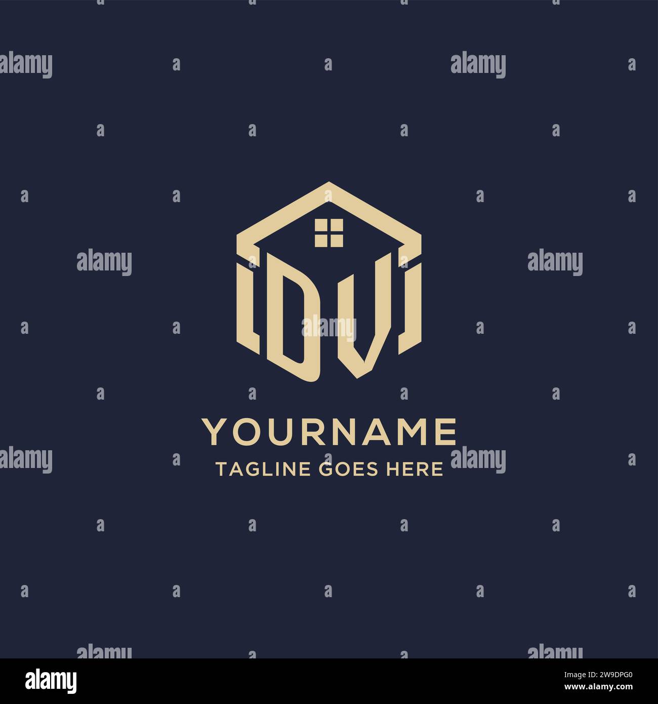 Dv shape Stock Vector Images - Alamy