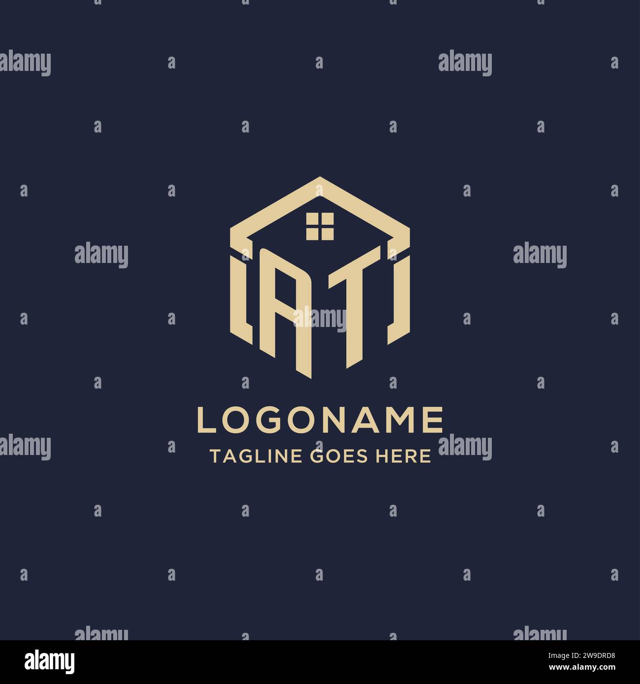 Roof home logo vector Stock Vector Images - Alamy