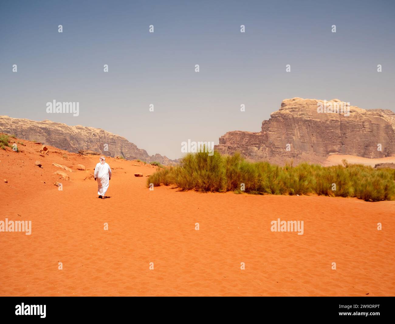 Wadi Rum desert, aka Valley of the Moon, Jordan, Middle East Stock ...