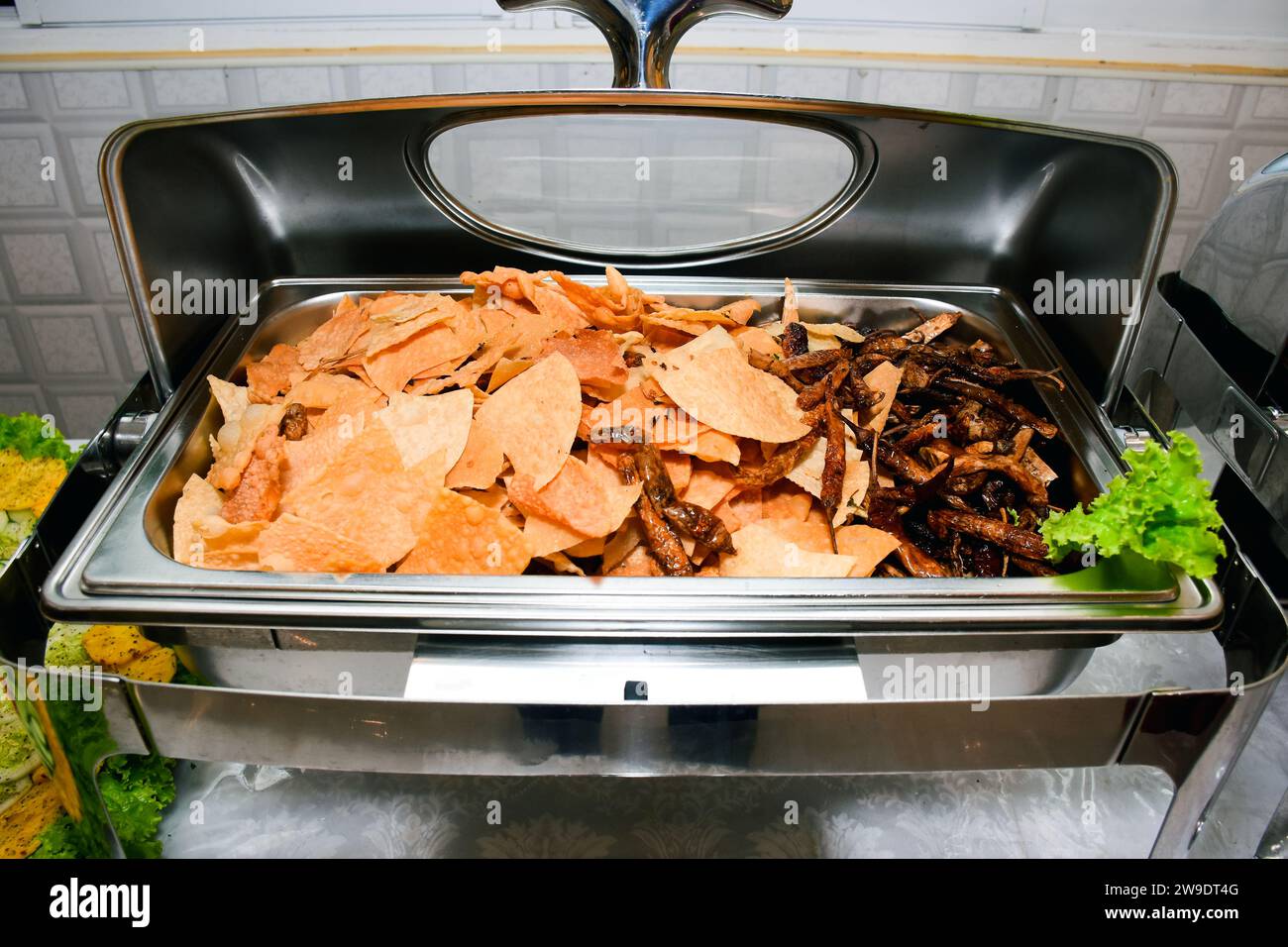 Papadam a traditional indian snack. papadam in raw dried form with ...