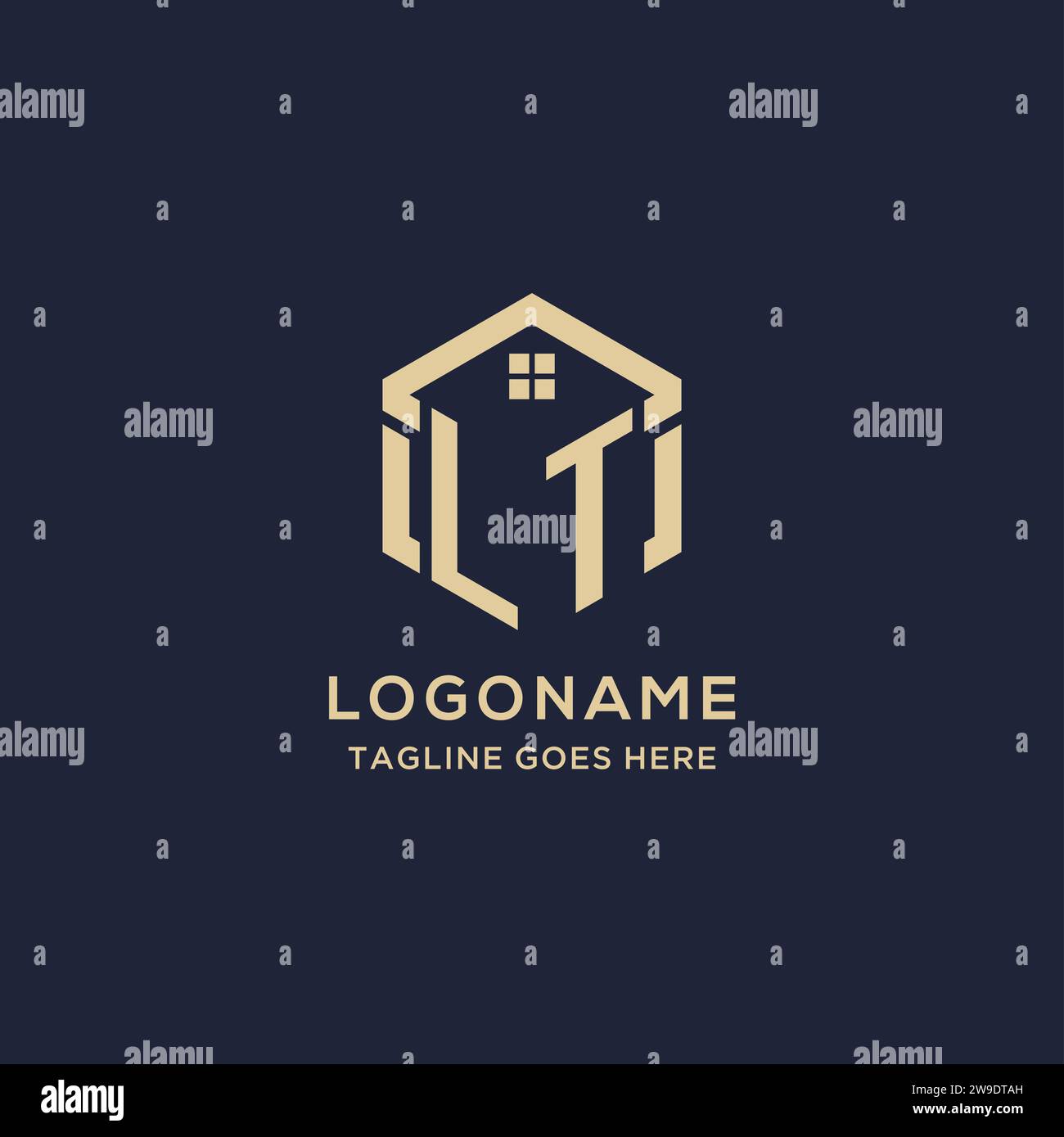 Lt real estate logo hi-res stock photography and images - Alamy
