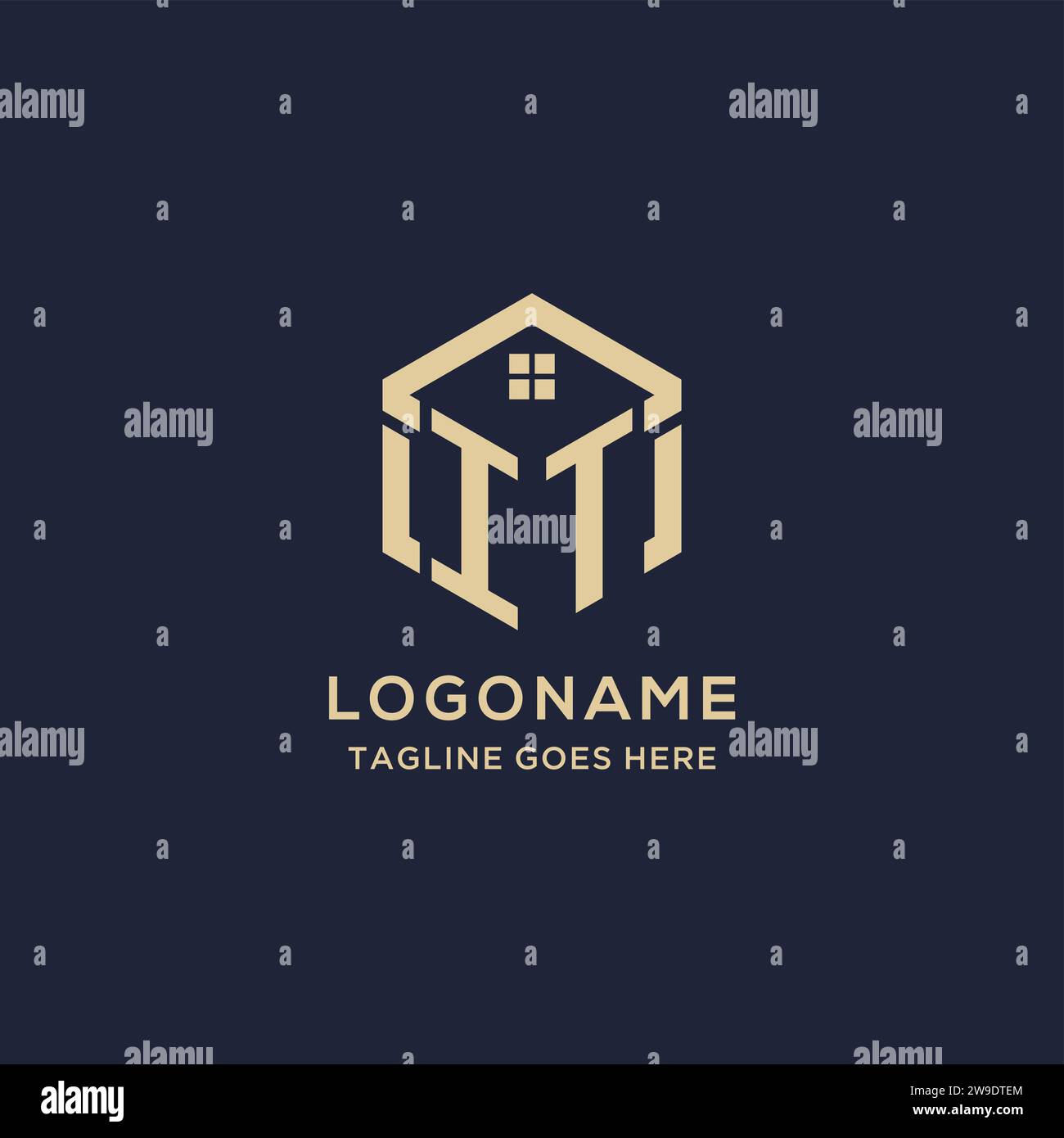 Roof home logo vector Stock Vector Images - Alamy