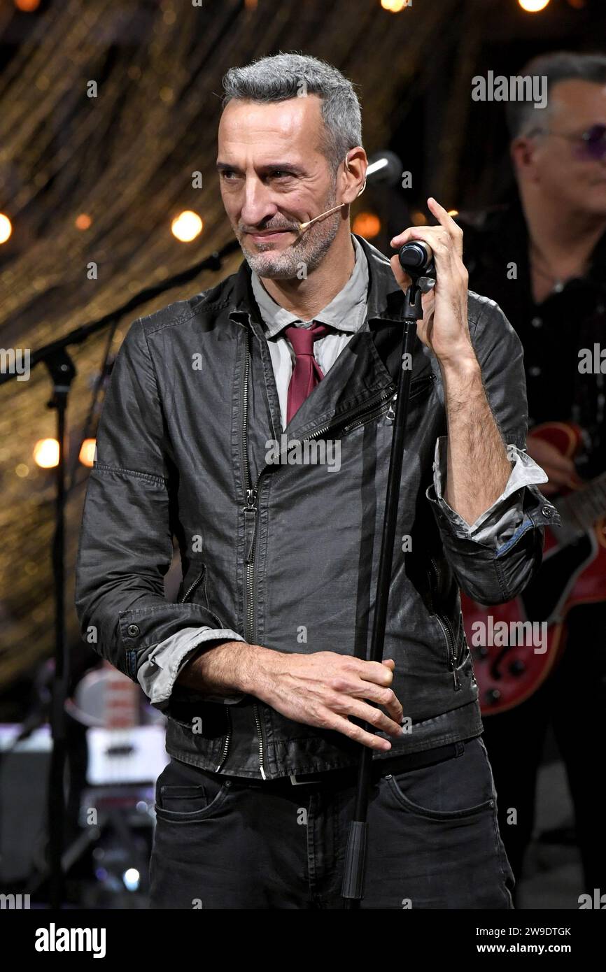 Milan, Italy. 27th Dec, 2023. Milan, TV broadcast "The eyes of the ...