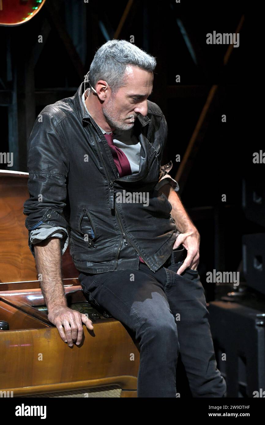 Milan, Italy. 27th Dec, 2023. Milan, TV broadcast "The eyes of the ...