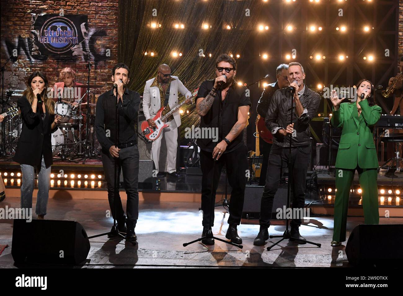 Milan, Italy. 15th Dec, 2023. Milan, TV broadcast "The eyes of the ...