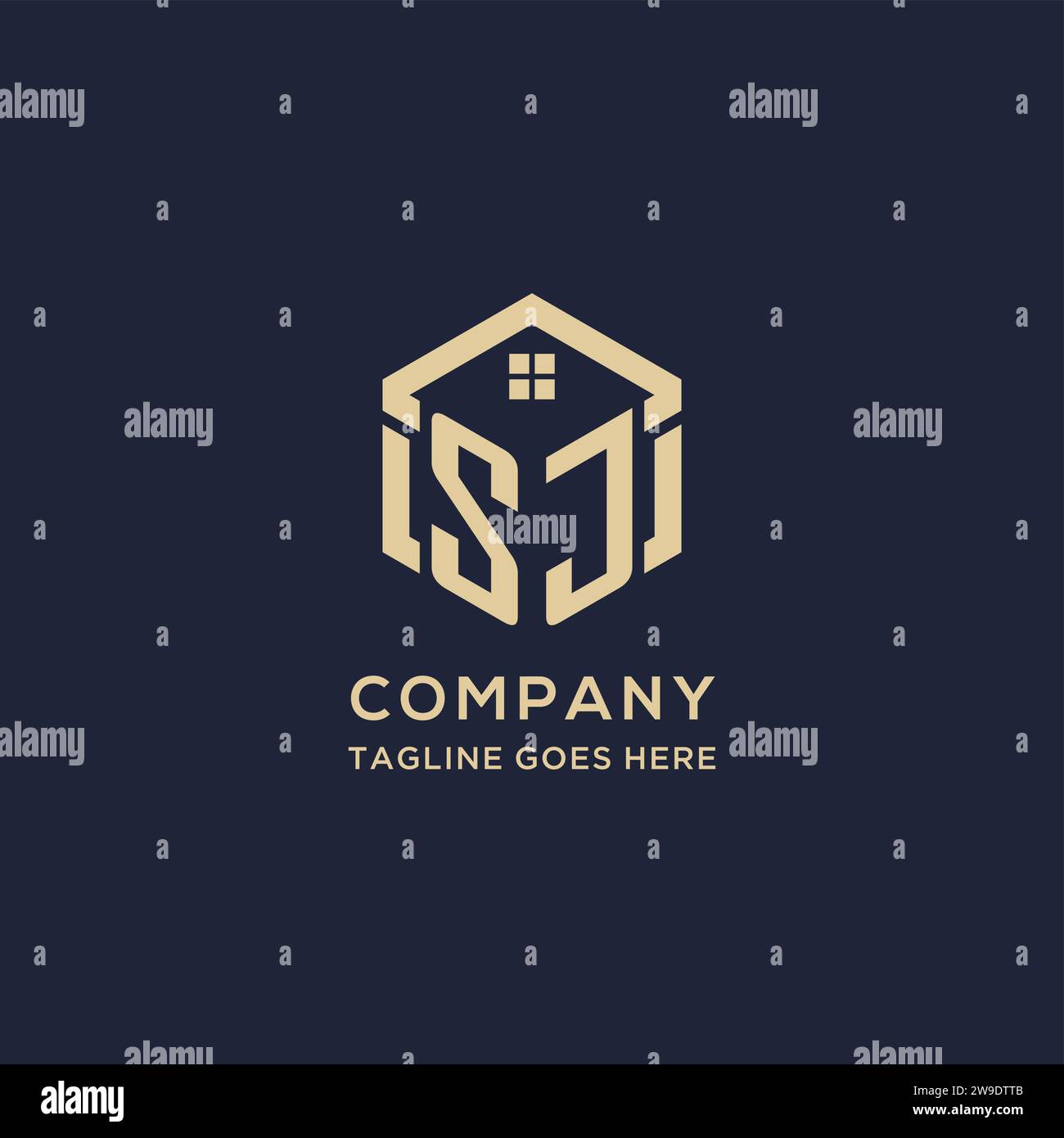 Sj shape Stock Vector Images - Alamy