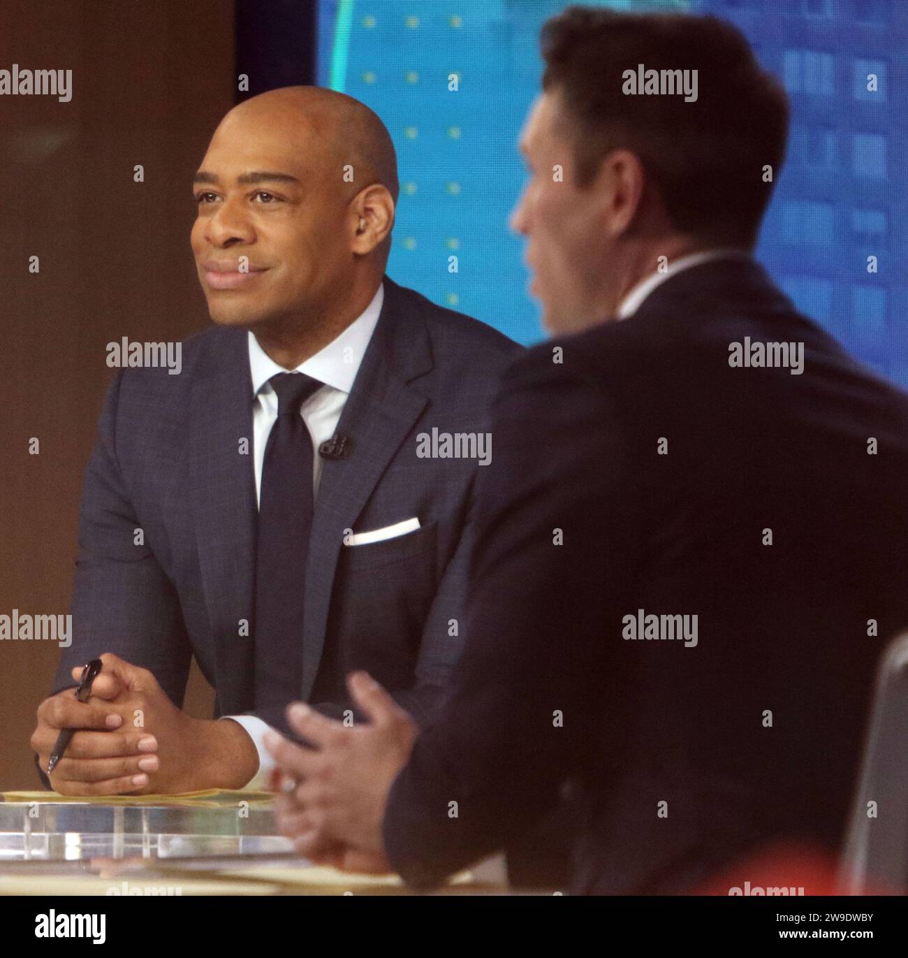 December 26, 2023 DeMarco Morgan, Whit Johnson on Good Morning America ...