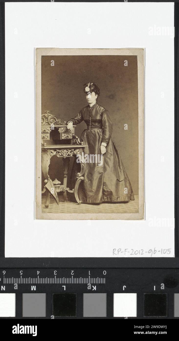 Portrait of Geertruida van Genderen -van Gogh, 1869 - 1878 Photograph ...