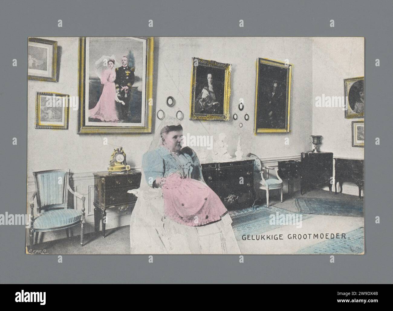 Portrait of an unknown old woman, Anonymous, 1905 - 1929 photomechanical print The Hague paper ...