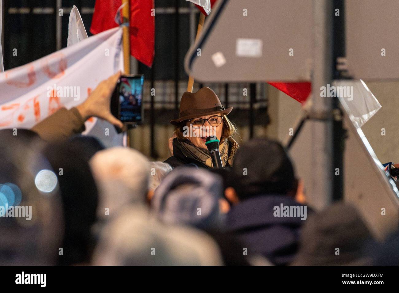 Polish MP Malgorzata Gosiewska from the Law and Justice PiS party ...