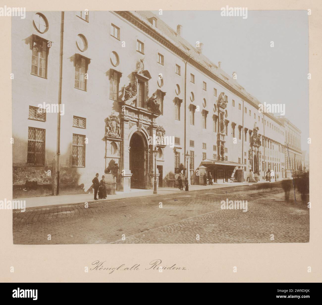 Royal Old Residence, Munich, Duitsland, c. 1880 - c. 1910 photograph ...