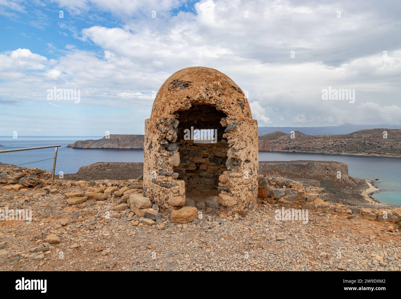 Gramvousa fortress hi-res stock photography and images - Alamy