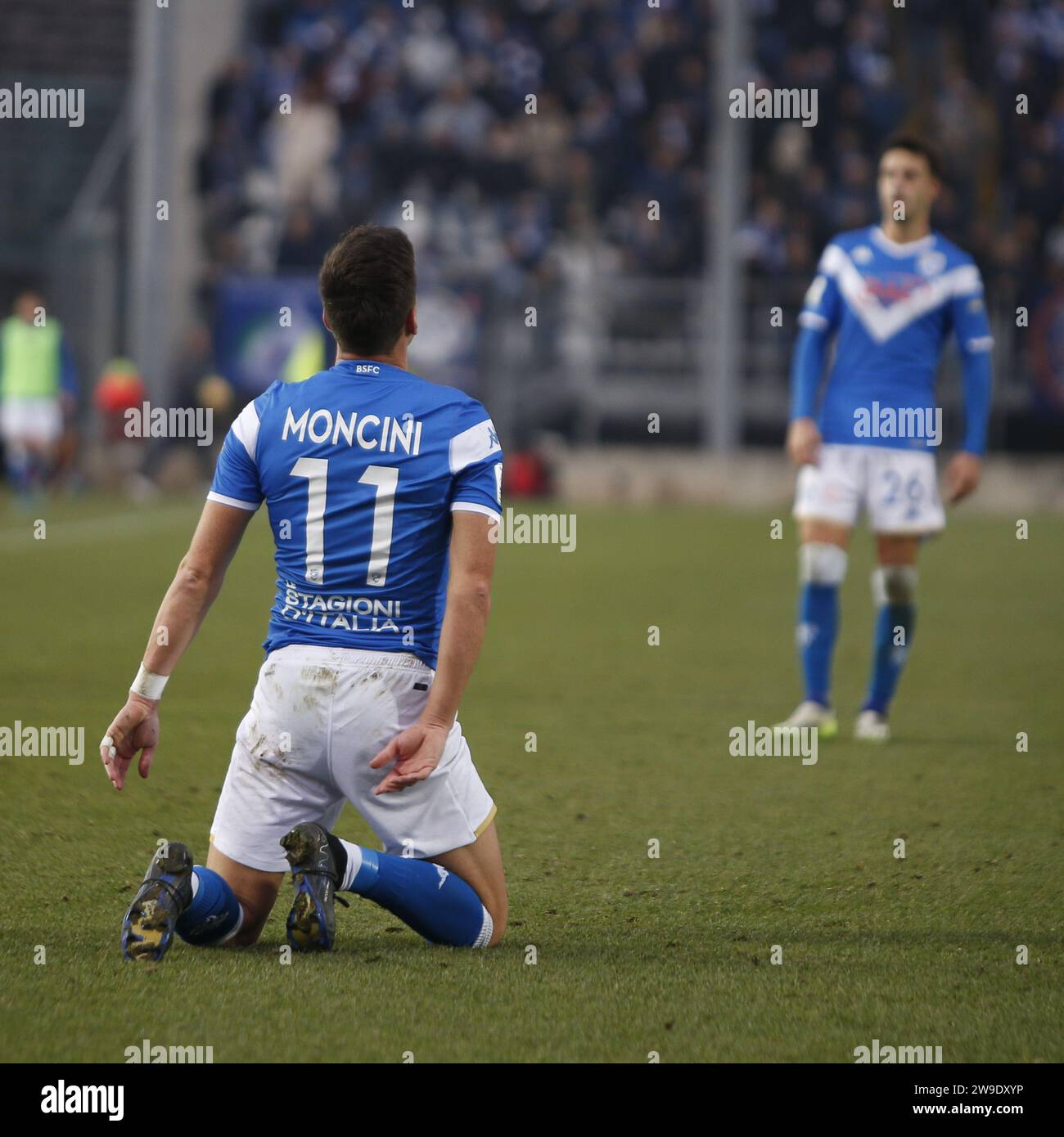 Brescia, Italy. 26th Dec, 2023. Gabriele Moncini of Brescia FC ...
