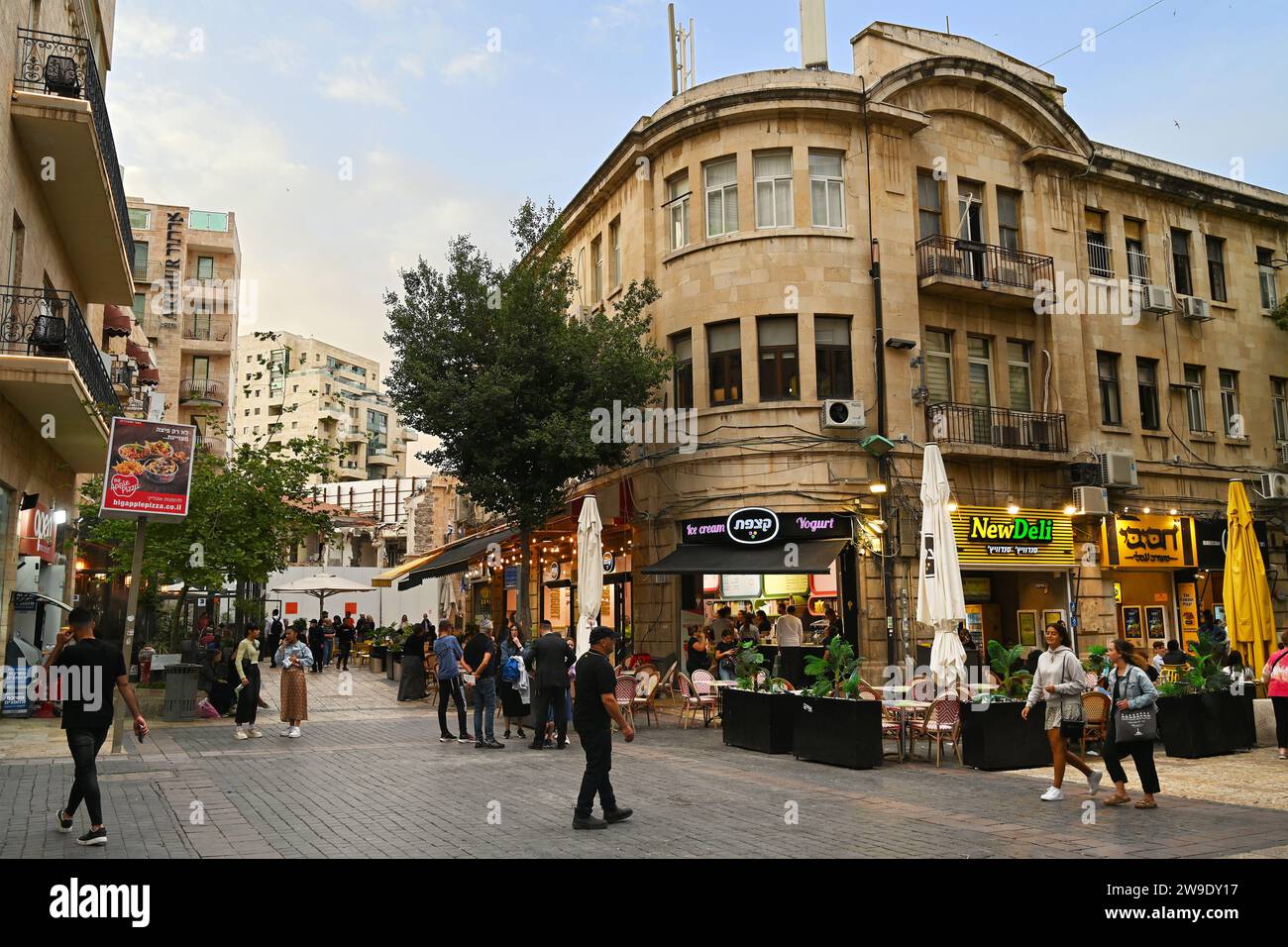 Ben yehuda in jerusalem hi-res stock photography and images - Alamy