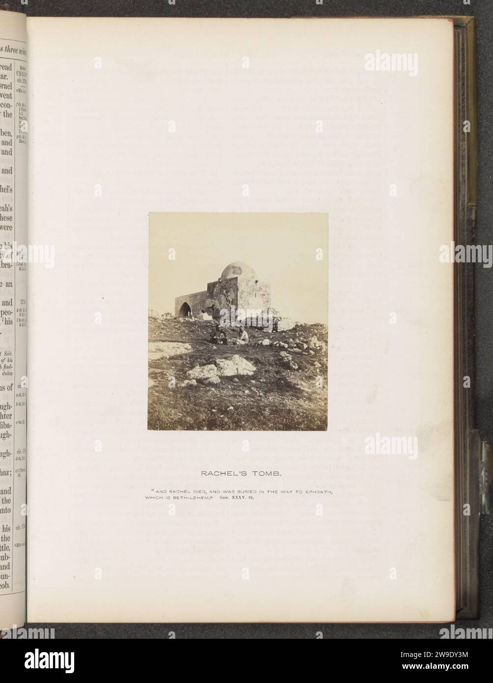View of Rachel's grave in Bethlehem, Francis Frith (Possible), c. 1850 ...