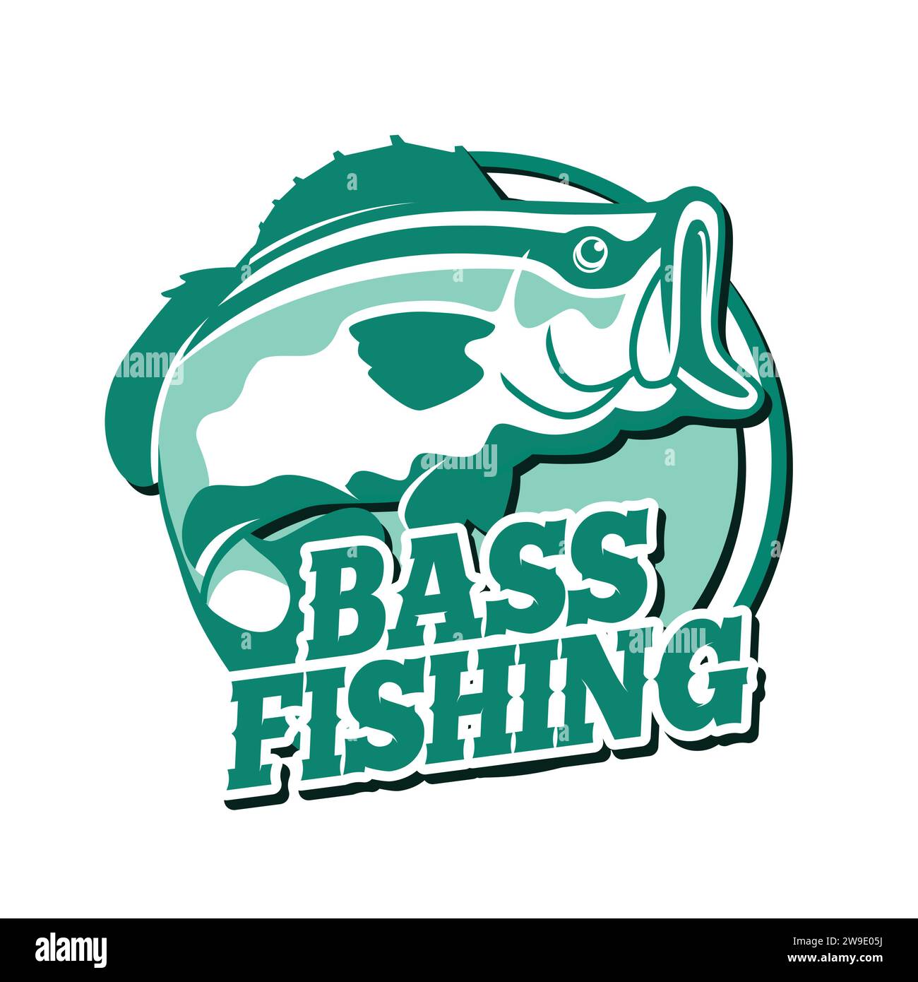 Bass Fishing Logo, Bass Fishing Logo Maker, Free Bass Fishing Logo ...