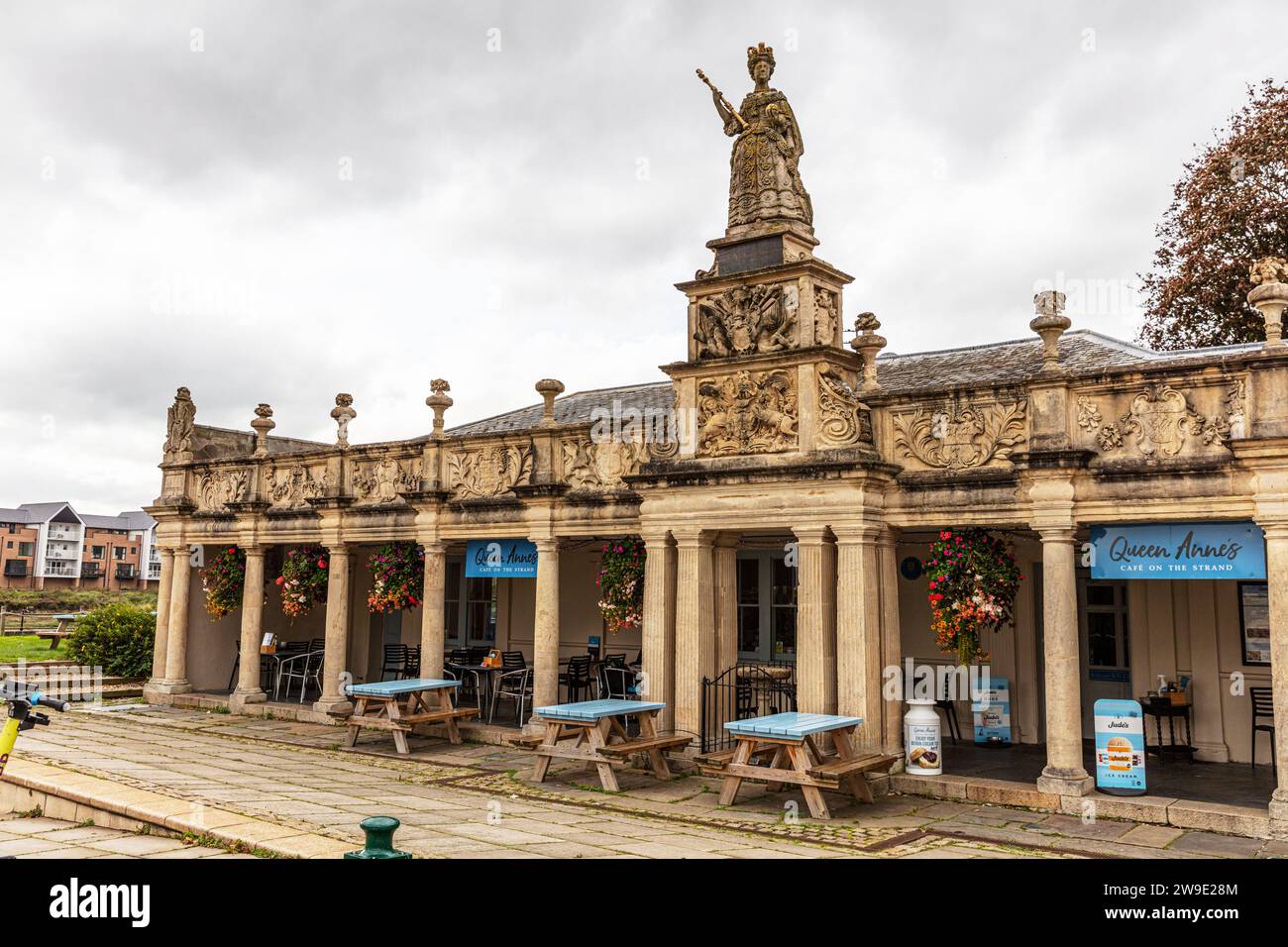 Barnstaple Town centre, Barnstaple, Devon, UK, England, Barnstaple Town ...