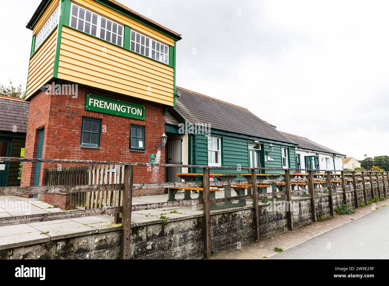 Fremington Quay Cafe, old train station, Situated on the Tarka Trail ...