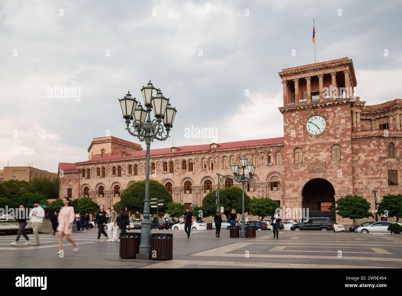 Armenian flag building hi-res stock photography and images - Alamy