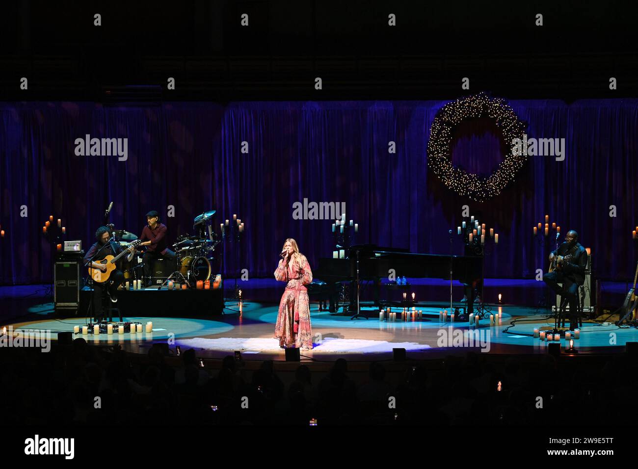 LeAnn Rimes in concert during Joy: The Holiday Tour at Adrienne Arsht ...